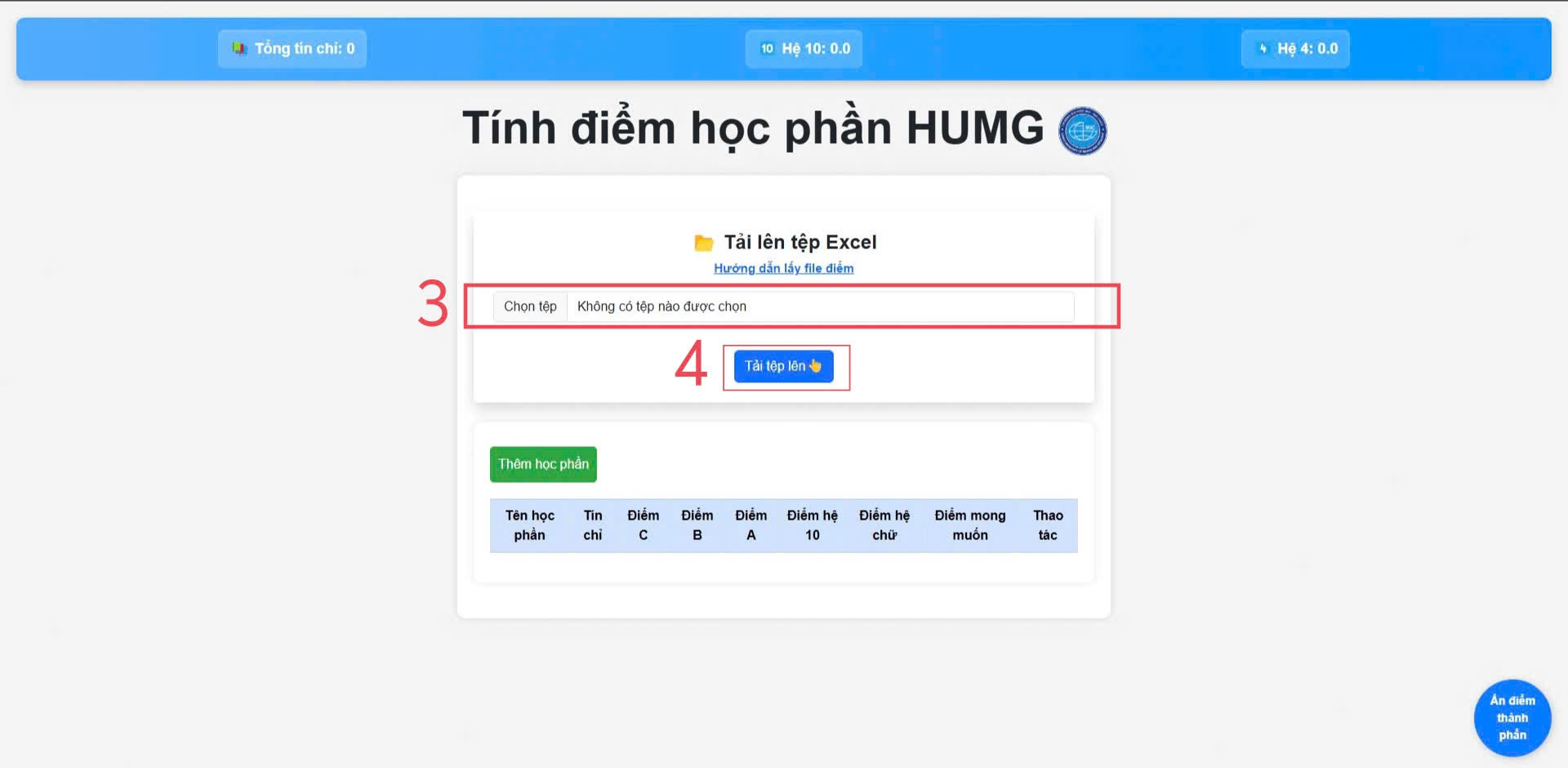 Hướng Dẫn Lấy File Điểm